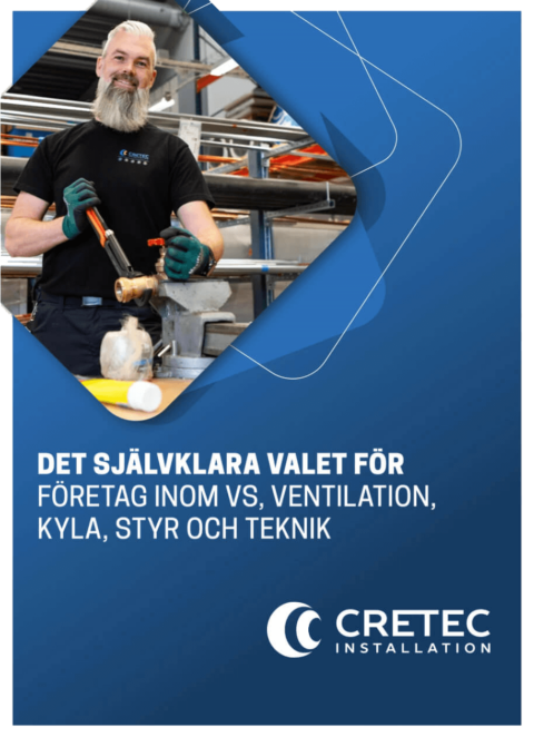 VVS-installationer Halmstad, Gislaved, Växjö | Cretec